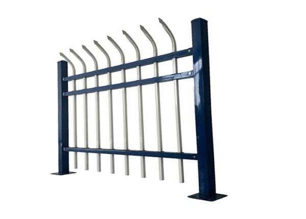 Quality Garden Black Metal Wrought Iron Fences Trellis Metal Iron Aluminium Tubular for sale