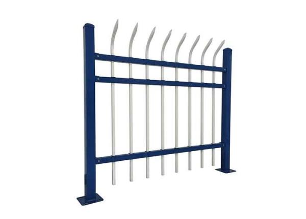 Quality Garden Black Metal Wrought Iron Fences Trellis Metal Iron Aluminium Tubular for sale
