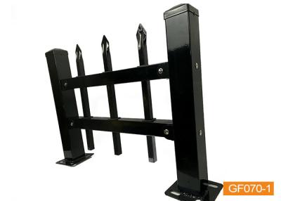 Quality Garden Black Metal Wrought Iron Fences Trellis Metal Iron Aluminium Tubular for sale