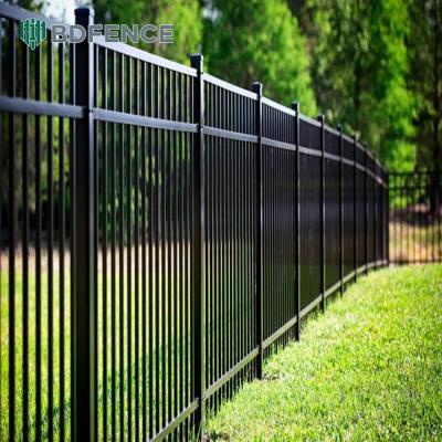 Quality ISO 9001-2008 Spear Top Metal Fence Picket Low Tubular Steel Fence for sale