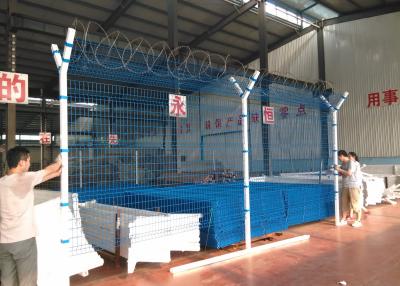 China 2m Height 50*200mm Airport Security Fencing Welded Wire Mesh for sale