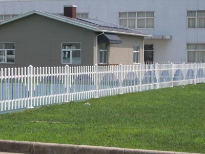 China Powder Coated Tube Colorful Decorative Aluminum Fencing 16*16mm Picket 8ft Height for sale