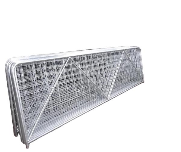Quality 8ft Farm Gate Galvanized Security Wire Filled Farm Fence Panels for sale