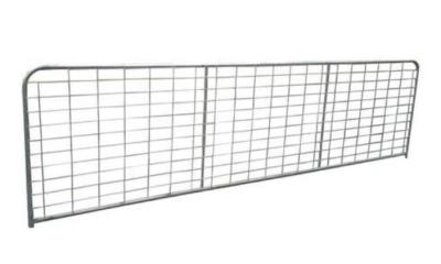 China Customizable Q195 Galvanized Cattle Fence Panel With Gates for sale