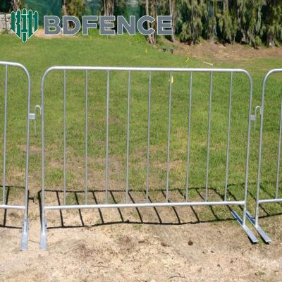 Quality Hot Dipped Galvanized Metal Crowd Control Barriers Security Portable for sale
