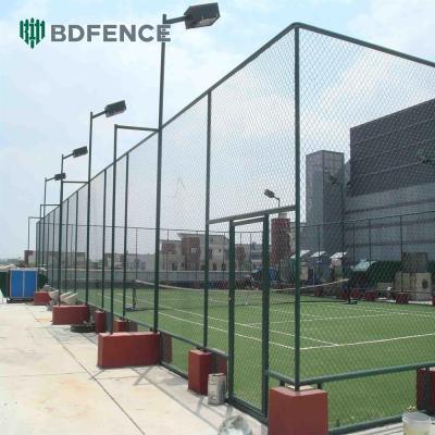 China Low Carbon Steel Wire 4ft 5ft 6ft 8ft 10ft Roll Wire Mesh Fence Chain Link Fence Roll 50ft Galvanized Steel for sale