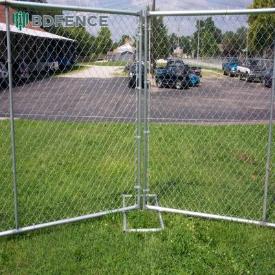 China 5ft Drive-Through Plastic Coated Chain Link Fencing Bestelstation Integratie Te koop