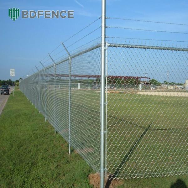 Quality Barbed Chain Link Fence Security for sale
