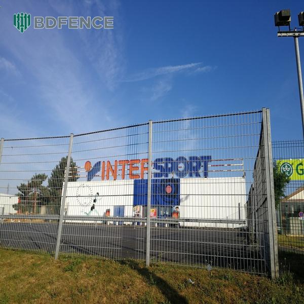 Quality Car Dealership V Mesh Security Fencing Crash-proof for sale