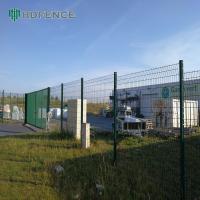 China Backyard V Mesh Pet Containment Fence 1.8m Height Galvanized Steel Security Fencing for sale