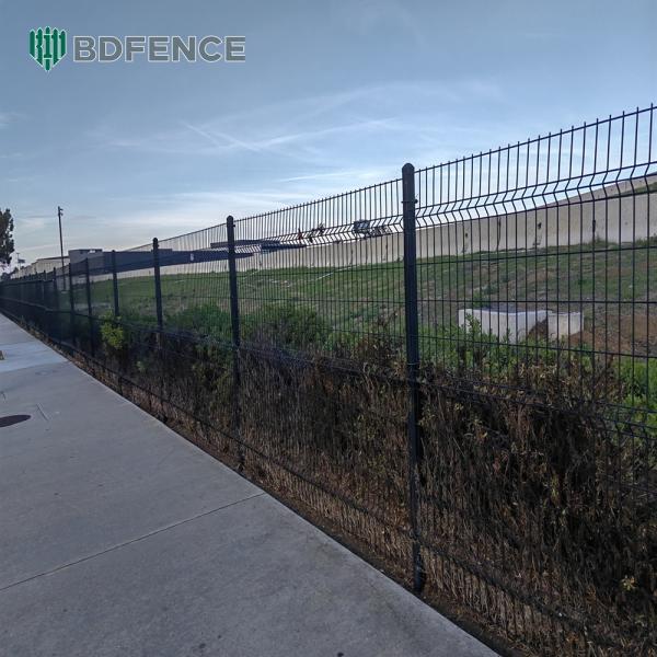Quality Rooftop V Mesh Security Fencing Safety Railing for sale