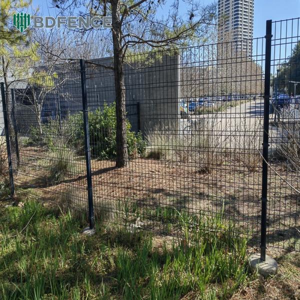 Quality Rooftop V Mesh Security Fencing Safety Railing for sale