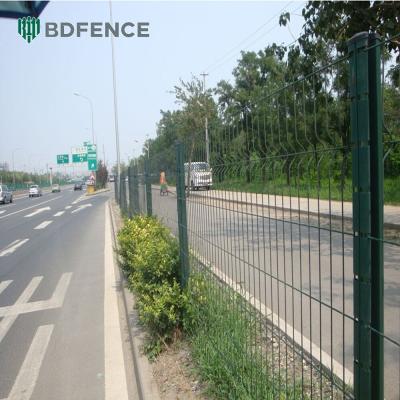 China Bus Stop V Mesh Security Fencing Queue Management for sale