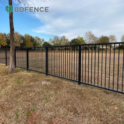 China Professional Grade Tubular Steel Fence Commercial Use for sale