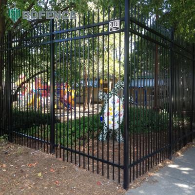China Low-Cost Tubular Steel Fence Economic Solution for sale