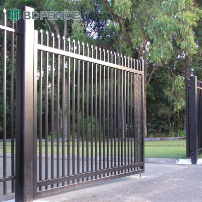 China Versatile Tubular Steel Fence Multiple Applications for sale