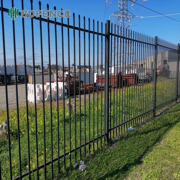 Quality Low Cost Tubular Steel Fence Economic Choice for sale