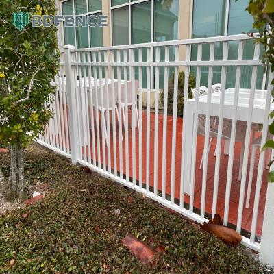 China 1.5m Height Wildlife Friendly Tubular Steel Fence Habitat Conscious for sale