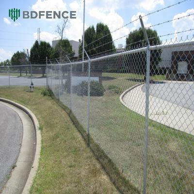 China Weatherproof Galvanized Chain Link Fence for All Environments for sale