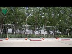 2.1*2.4m Autralia standard temporary fence popular for construction site