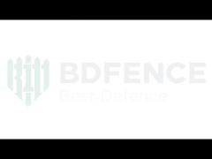 How to install 3D fence panels with peach post