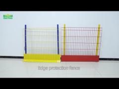 Temporary Safety Bending 50X100mm Edge Production Fence