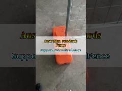 Electric Welding Australia Temporary Fence 75*150mm Hole Size With Feet
