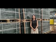 This is how the 3D fence shipped to the United States is packed