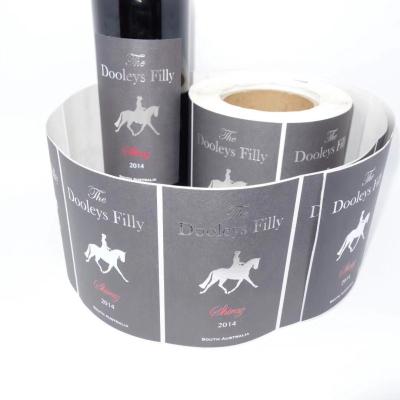 China personalised vinyl stickers for wine glasses,personalised wine glass stickers,printed red wine lables stickers for sale