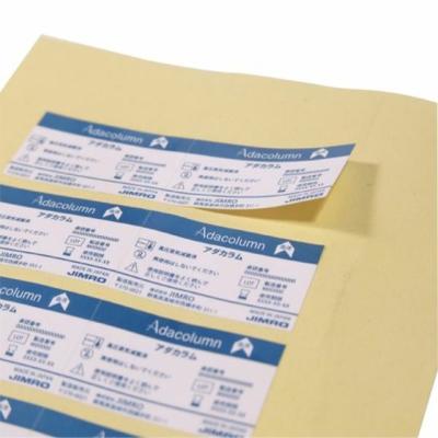 China wholesale customise manufacture plastic sticker label,accept custom order and adhesive sticker type wine bottle label for sale