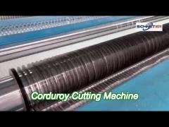 Corduroy Cloth Cutting Machine Automatic Wide Cutting Pile  1440Rpm