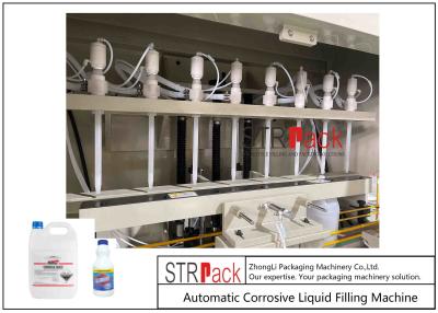 China Automatic Corrosive Liquid Filling Machine 220V 1000ML for sale