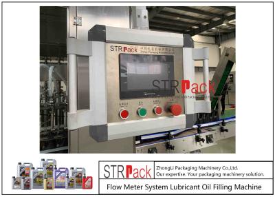Cina sistema 1800 BPH del misuratore di portata della macchina di rifornimento dell'olio di lubrificante 7L in vendita