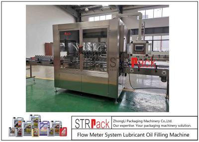 Cina sistema 1800 BPH del misuratore di portata della macchina di rifornimento dell'olio di lubrificante 7L in vendita