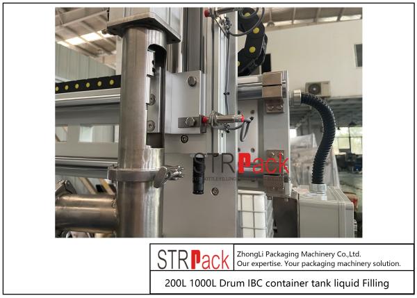 Liquid Bucket Filling Machine For 200L 1000L Drum IBC Container Tank