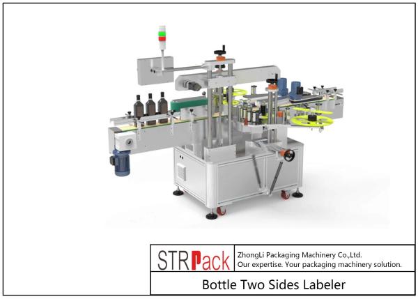 STL-AL Bottle Double Side Labeling Machine Counterpressure Plate 1500mm