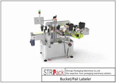 Cina Etichettatrice per secchio/secchio con servosistema STR-S 20 - 80 pezzi/min in vendita