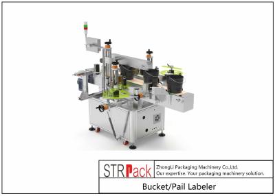 Cina Etichettatrice per secchio/secchio con servosistema STR-S 20 - 80 pezzi/min in vendita