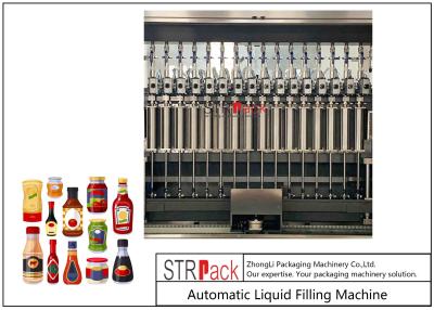 China PLC Control Automatic Liquid Filling Machine 220V / 50Hz for sale