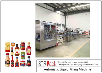 China PLC Control Automatic Liquid Filling Machine 220V / 50Hz for sale