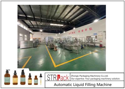 Cina Tappatrice cosmetica su misura 220V/50Hz dell'imbottigliamento del liquido della lozione di 50ml 100ml in vendita