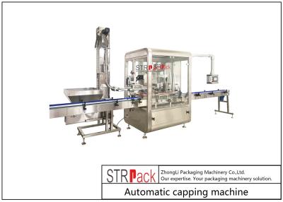Cina Tappatrice automatica per bottiglie con altezza della bottiglia da 50 - 300 mm Altezza del tappo da 10 - 50 mm in vendita