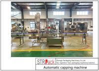 China PLC Control System Automatic Bottle Capping Machine Accurate Efficient  Reliable for sale