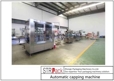 China Automatic Bottle Capping Machine With 20 - 100mm Bottle Diameter 50 - 60 Bottles/Min Capping Speed for sale