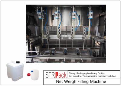 China De lineaire Wegende Typepesticide het Vullen Machine voor 5-25L Flessenvat of Kruik kan Te koop