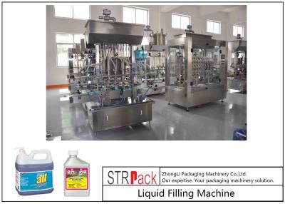 China Automatic Gravity Filling Machine 12 Filling Nozzles For 100 - 5000ML Insecticide for sale