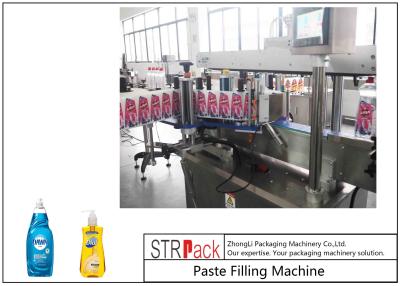 China High Accuracy Paste Filling Machine , Liquid Soap / Shampoo Filling Machine for sale