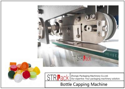 Cina Cappucci sicuri di To Tighten And della tappatrice della capsulatrice lineare automatica della stampa in vendita