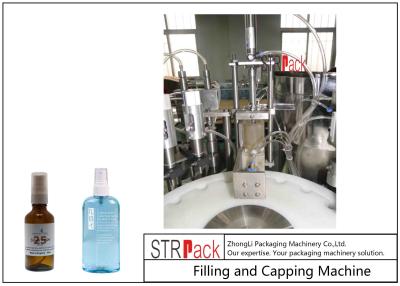 China Automatic Monoblock Filling And Capping Machine , Spray Liquid Filling Capping Machine for sale