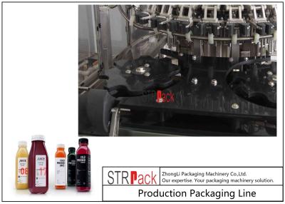 Cina Linea lavabottiglie rotatorie automatiche della macchina imballatrice della bottiglia di 8000 BPH con 24 teste in vendita